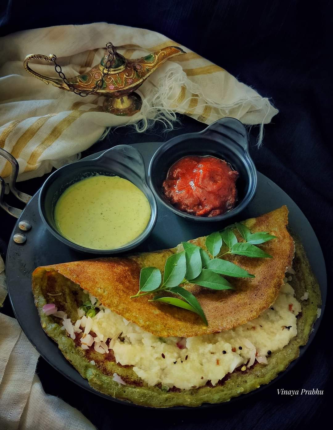 Pessarattu Upma - Vinaya's Culinary Delights