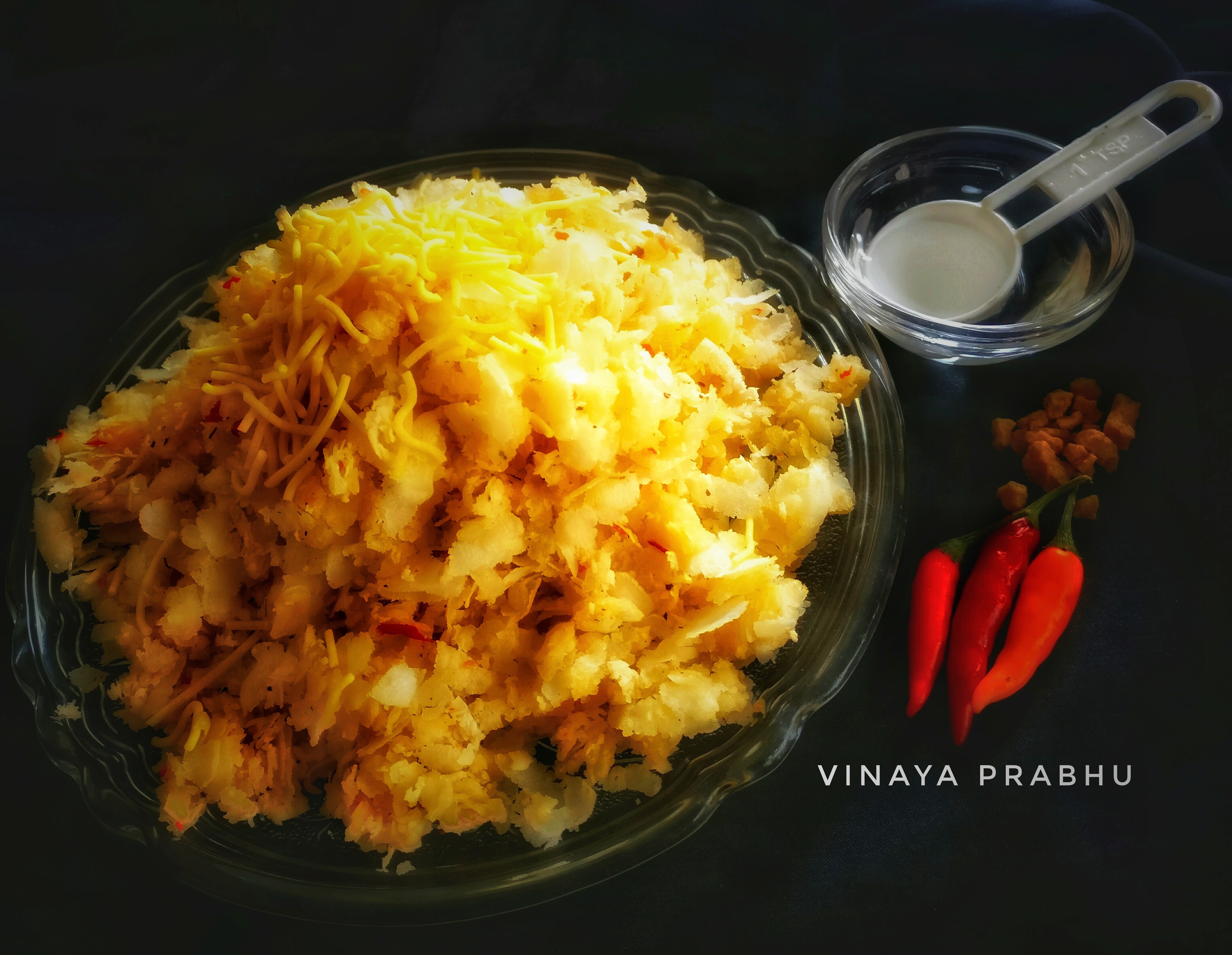 Hinga Poha Chutney /Asafoetida flavoured Flattened Rice Recipe – Vinaya ...