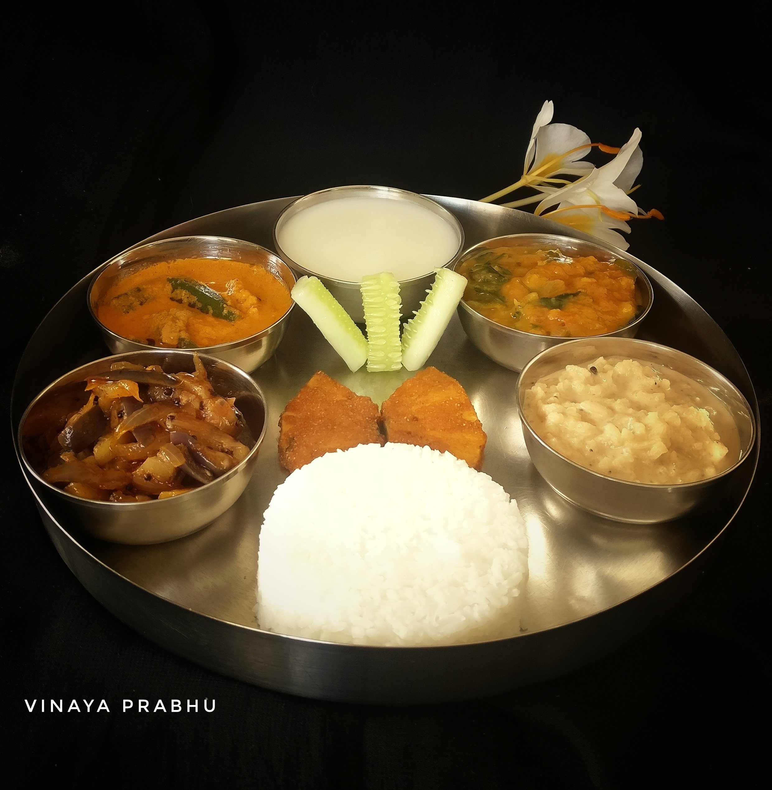 Thali Meal – 34 – Vinaya's Culinary Delights