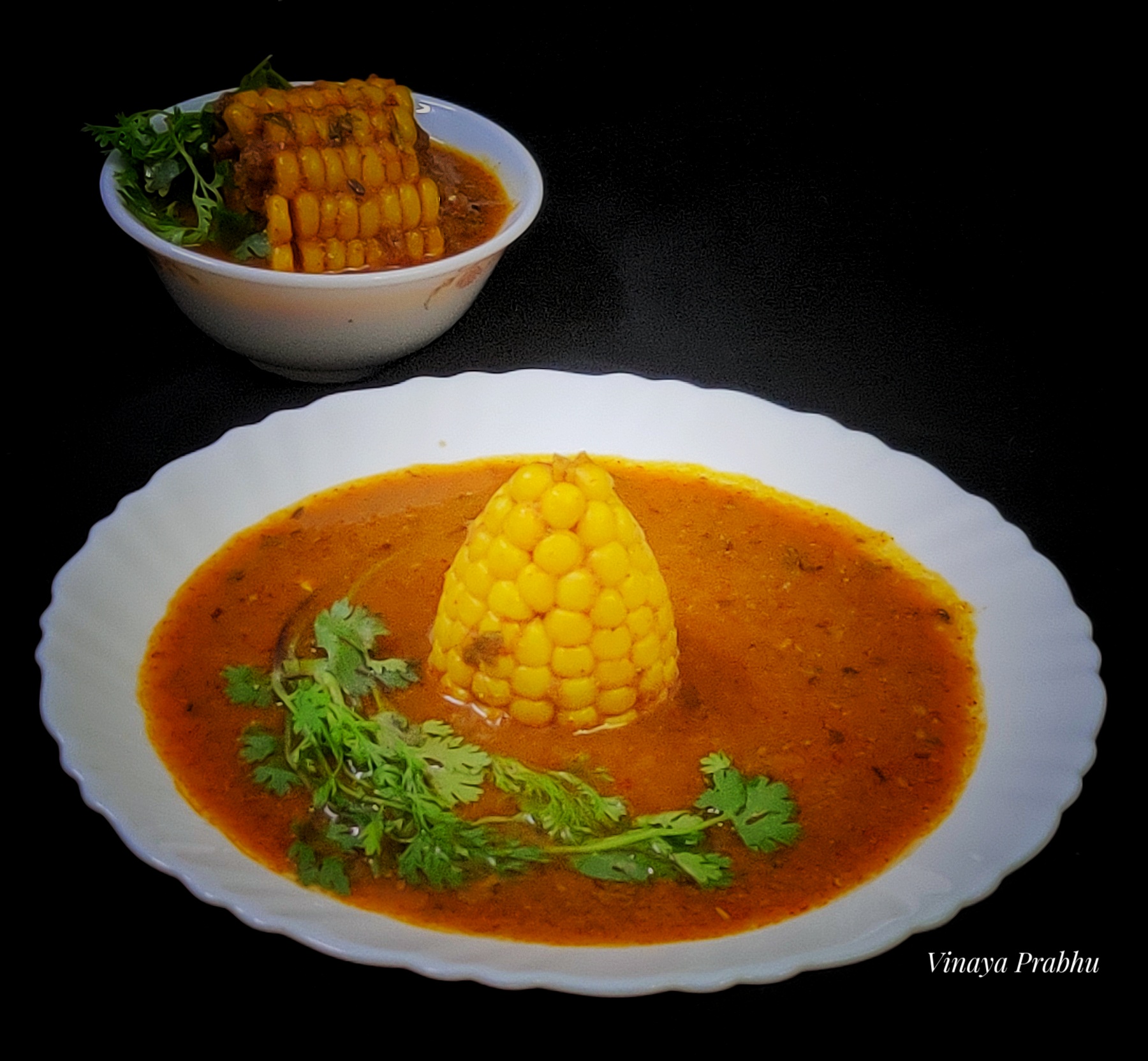 Sweet corn in gravy – Vinaya's Culinary Delights