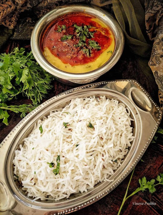 Jeera rice and Dal fry. – Vinaya's Culinary Delights